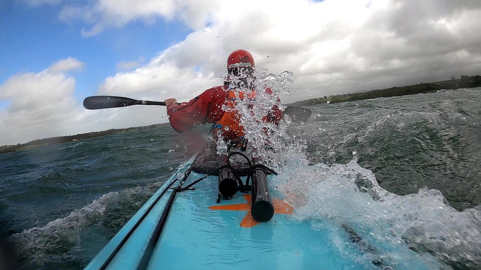 Video – Downwind Taran 16 – Menai Strait – Performance Sea Kayak
