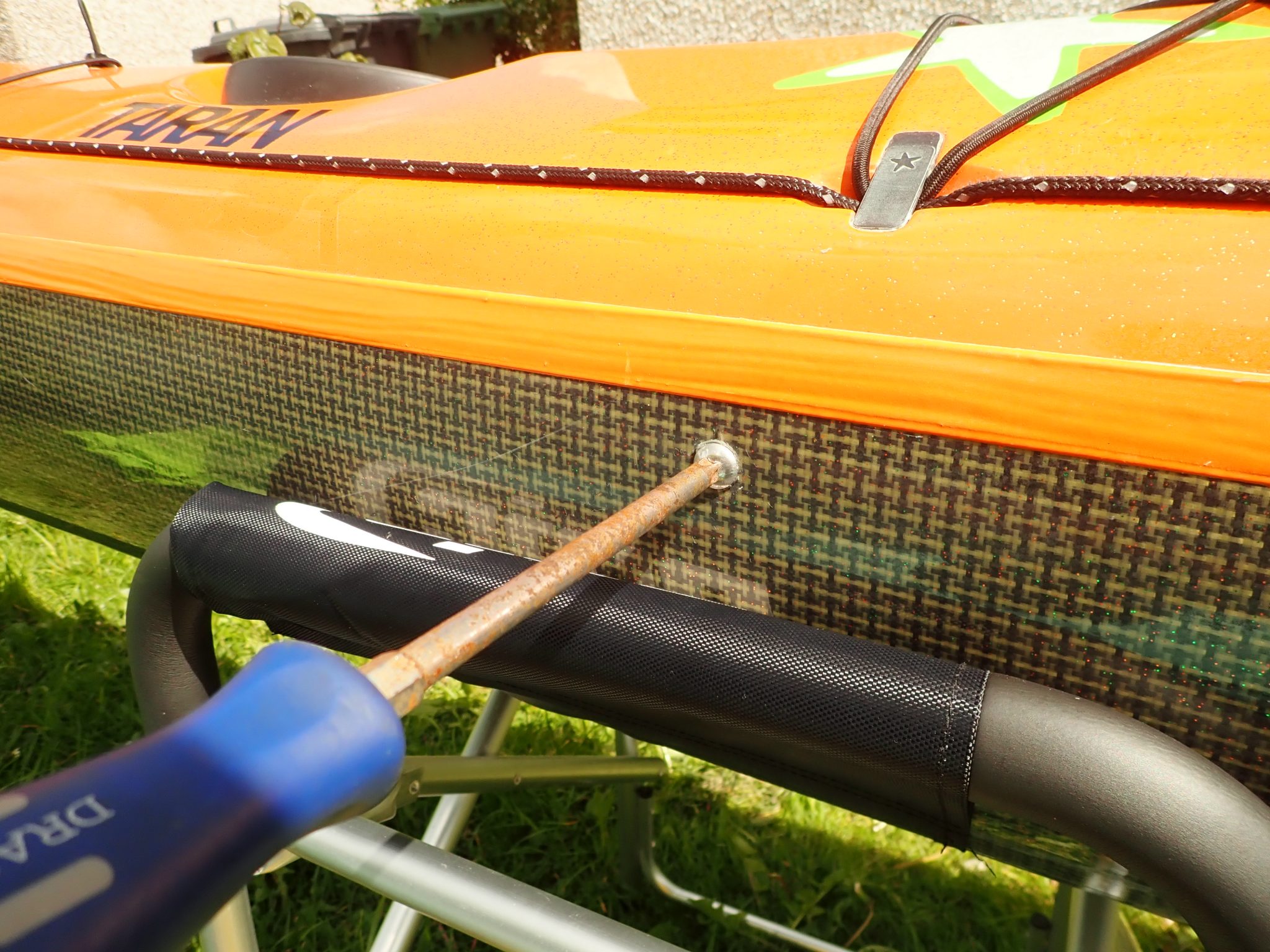 Padding the Cockpit – Rockpool Taran – Performance Sea Kayak