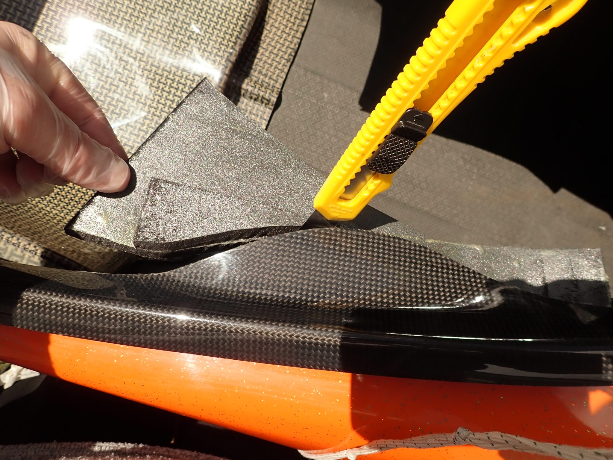 Padding the Cockpit – Rockpool Taran – Performance Sea Kayak