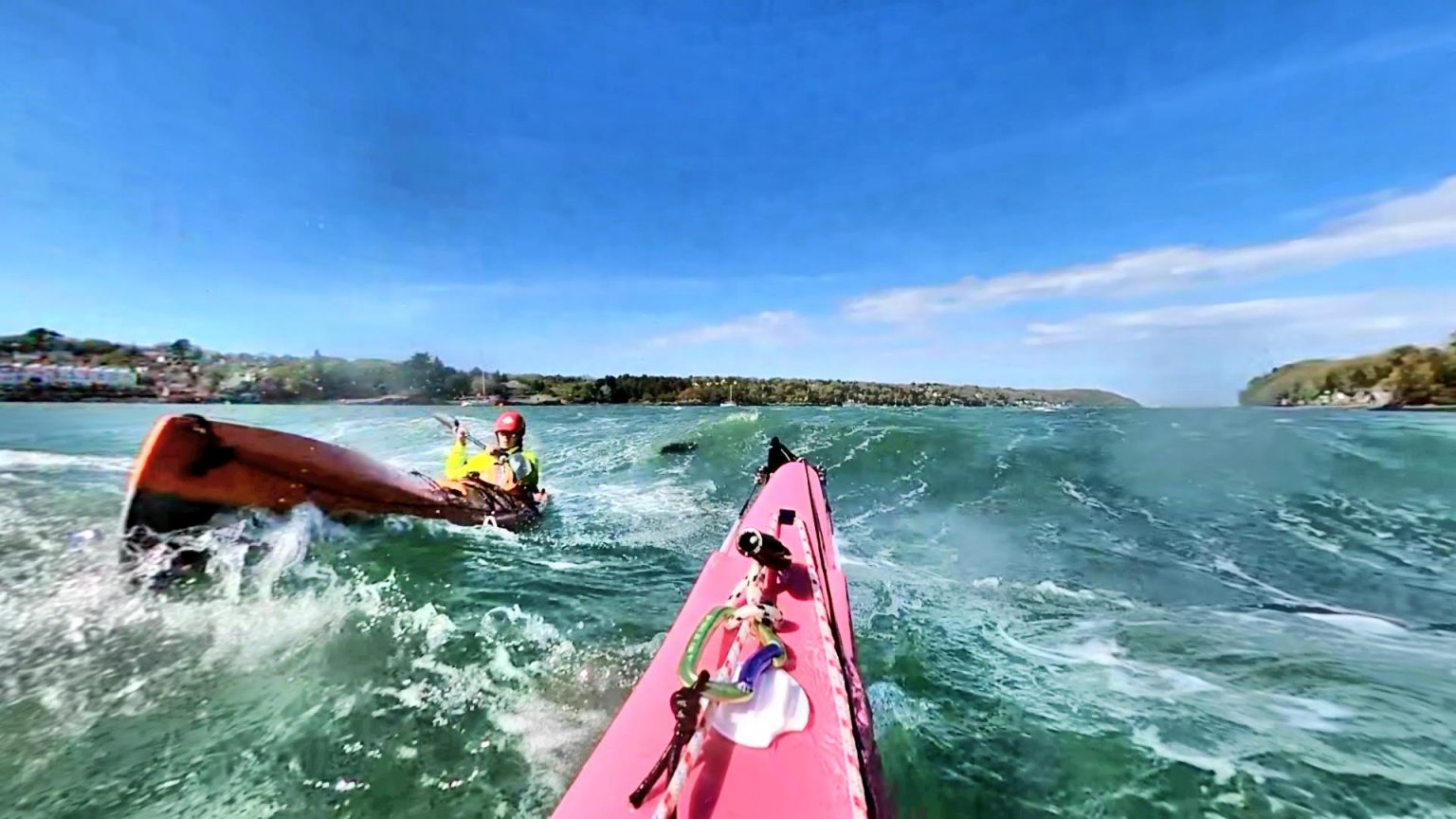 Video – Owned – Menai Strait Wind Over Tide – Performance Sea Kayak